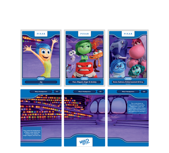 Inside Out Cards Hot Toys Cosbi Bobble Head Collection CBX182 Disney